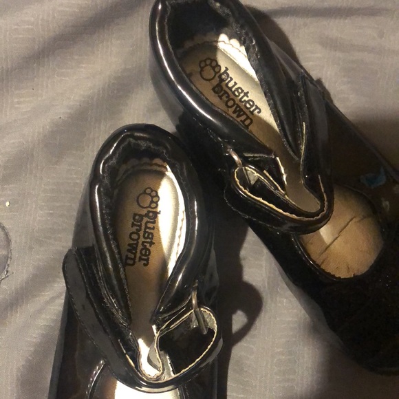 Buster Brown | Shoes | Black Patent Leather Girls Dress Shoes | Poshmark